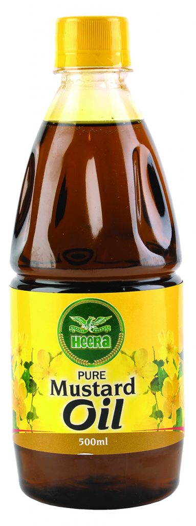 Heera Pure Mustard Oil 500ml - Rashan Pani