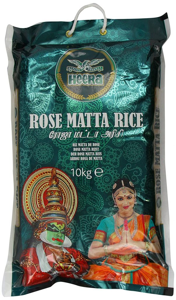 Heera Rose Matta Rice 10kg - Rashan Pani