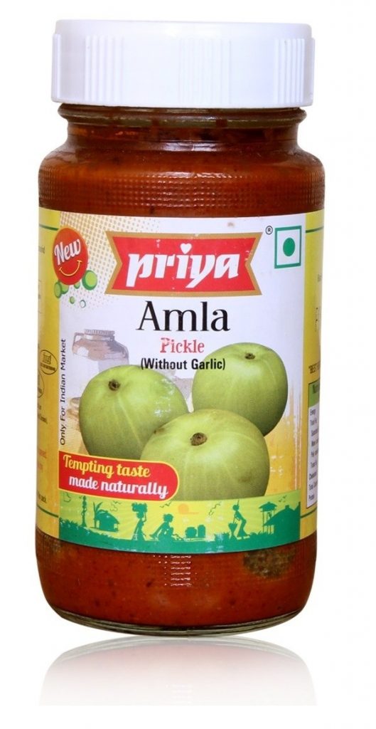 Priya Amla Pickle With Out Garlic 300g - Rashan Pani