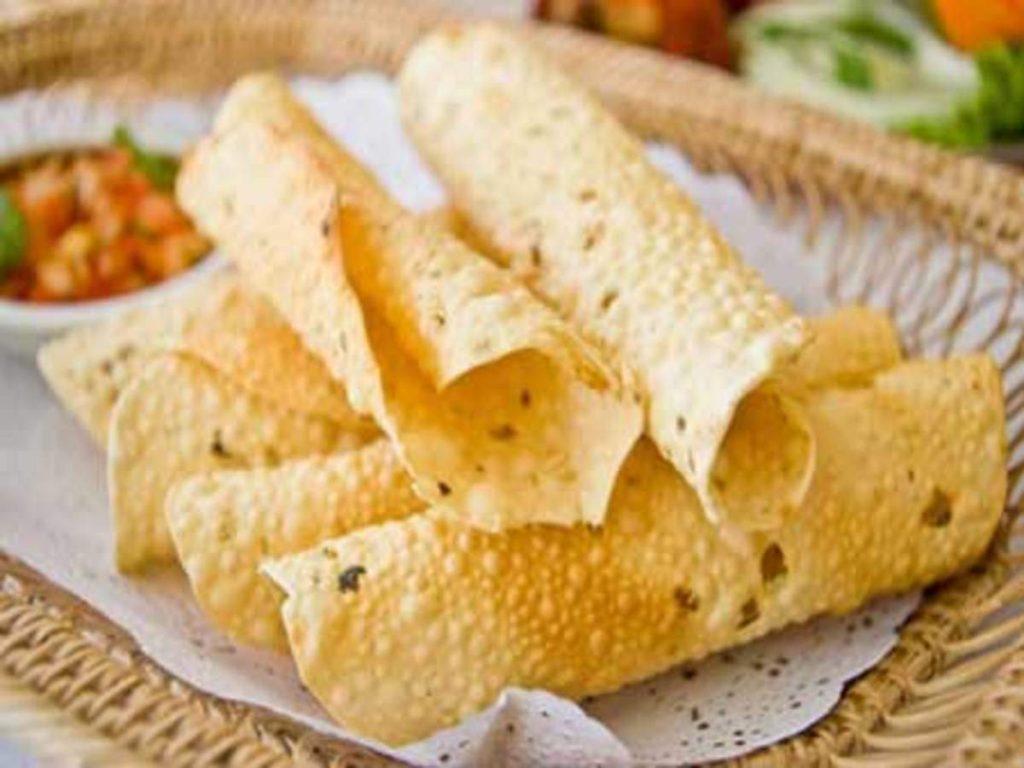 Rishta Madras Plain Papad 250g - Rashan Pani